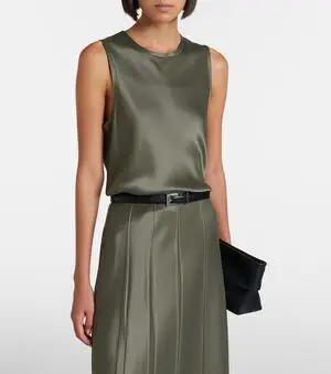 Vince Satin Top