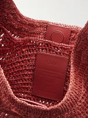 Chloé Raffia Tote