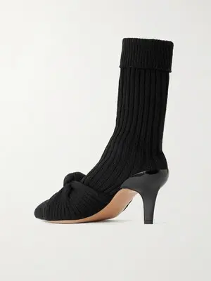 Chloé Knotted Knit Boots