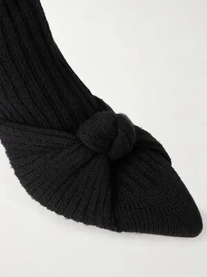 Chloé Knotted Knit Boots
