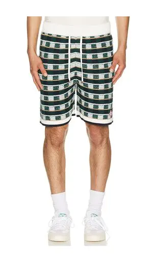 Casablanca Mosaic Knit Shorts - Multi