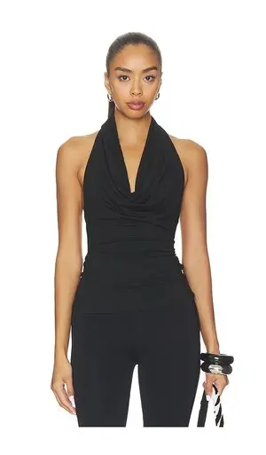 Superdown Imah Halter Top - Black