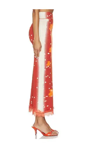 Ph5 Lily Midi Skirt - Orange