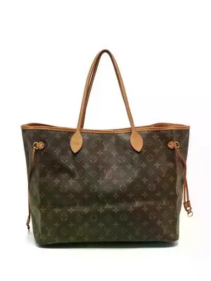 LOUIS VUITTON Monogram Canvas Neverfull Gm Tote Bag - Brown