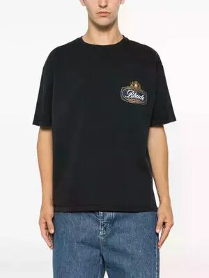 Rhude Safari Crest Short-sleeve T-shirt - Black