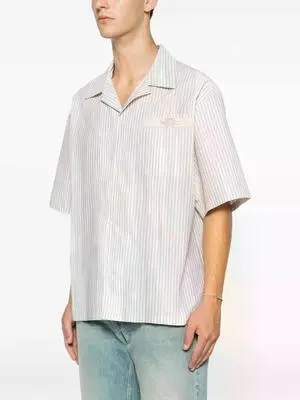 Amiri Striped Short-sleeve Shirt