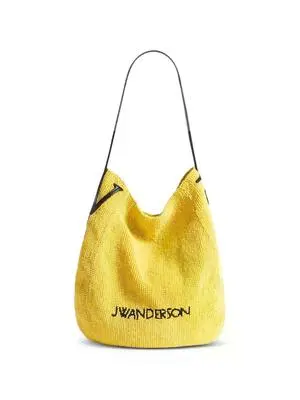JW Anderson JW Anderson Bead Embellished Tote Bag Yellow