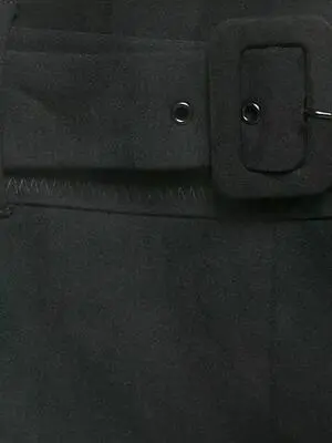 Prada Belted Slim Fit Crepe Trousers