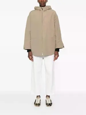 Emporio Armani Hooded Drawstring Parka