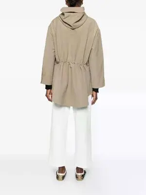 Emporio Armani Hooded Drawstring Parka