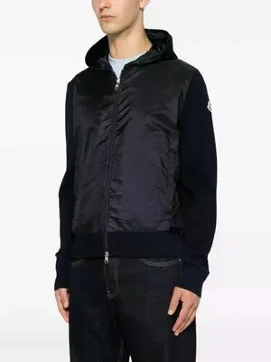 Moncler Logo-patch Panelled Hoodie
