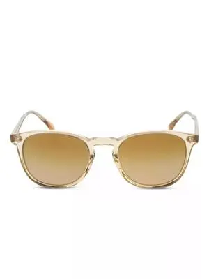 Oliver Spencer Fairmont Round Frame Sunglasses - Neutrals