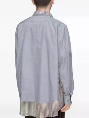 MAISON MARGIELA Check-pattern Double-layer Shirt