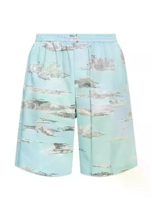 Moschino Cloud-print Shorts