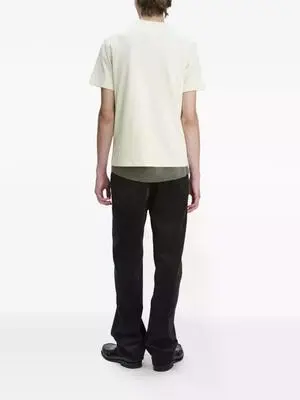 A.p.c. Bleached White Logo Detail T-shirt