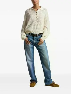 Polo Ralph Lauren Cable Knit Polo Sweater