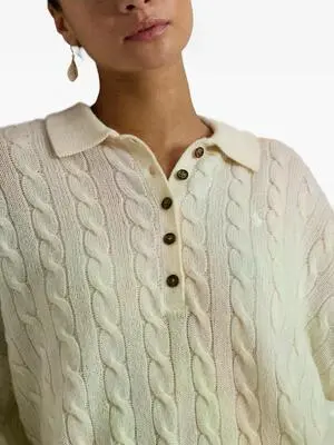 Polo Ralph Lauren Cable Knit Polo Sweater