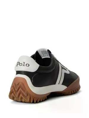 Polo Ralph Lauren Panelled Leather Sneakers