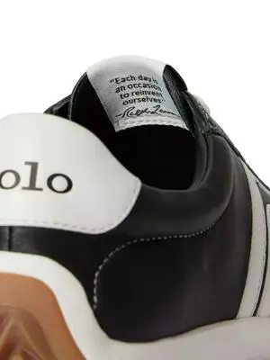 Polo Ralph Lauren Panelled Leather Sneakers