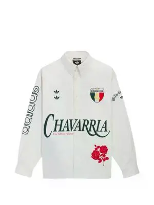 Adidas Willy Chavarria Logo-print Shirt - White