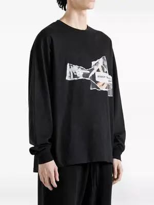 Givenchy Graphic-print Long-sleeve T-shirt