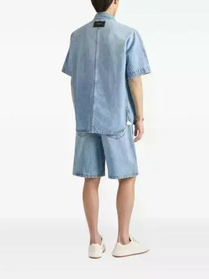 Givenchy Short-sleeve Denim Shirt