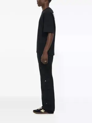Off-White Multi-pocket Cargo Pants With Rivet Detailing