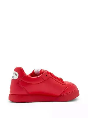 Givenchy Logo-plaque Leather Sneakers