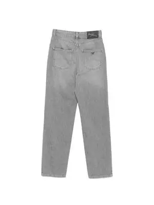 Emporio Armani Washed Finish Belt Loop Jeans