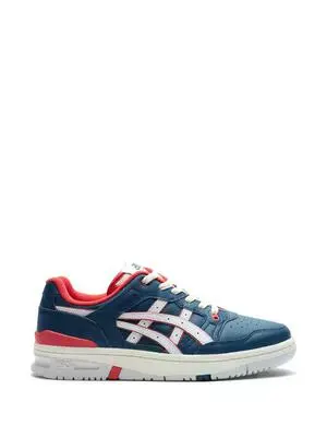 Asics X Comme Des Garçons Ex89 Leather Sneakers - Blue