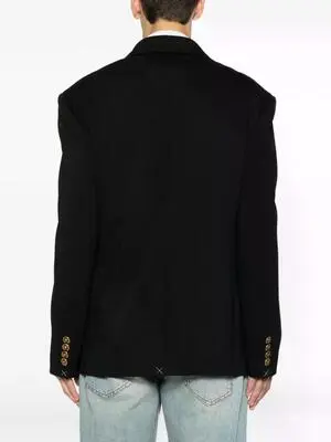 Versace Long-sleeve Buttoned Blazer