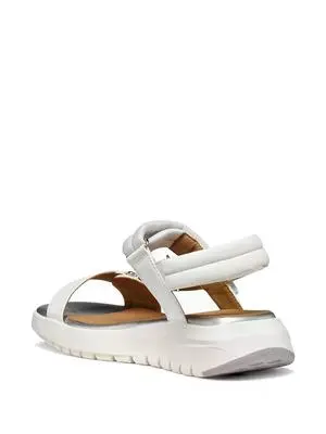 Geox Touch-strap Platform Sandals