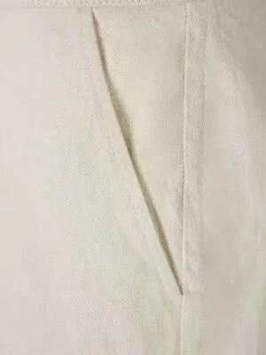 Dorothee Schumacher Belted Wide-leg Trousers In Champagne Beige