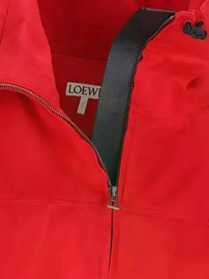 Loewe High-neck Gabardine Jacket