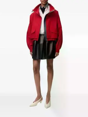 Loewe High-neck Gabardine Jacket