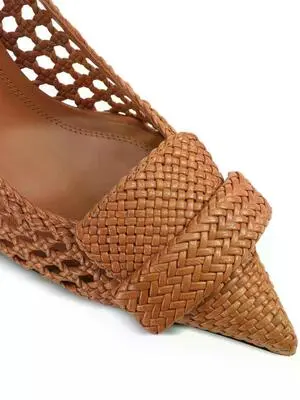 SERGIO ROSSI Sr1 Braid Pumps - Neutrals