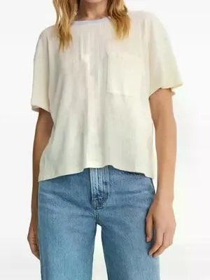 Smythe Ribbed T-shirt With Chest Pocket