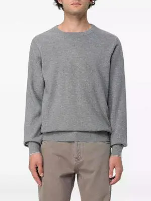 Brunello Cucinelli Cashmere Crew-neck Sweater - Grey