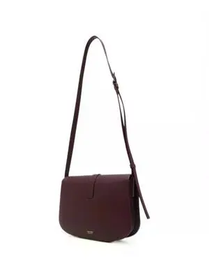 TOM FORD T-clasp Grained Leather Shoulder Bag