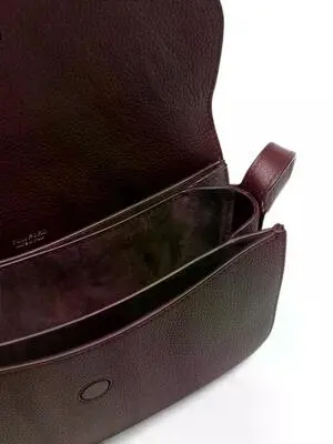 TOM FORD T-clasp Grained Leather Shoulder Bag