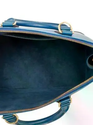 LOUIS VUITTON Epi Alma Pm Handbag - Blue