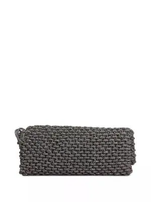 HIBOURAMA Aurora Crystal Embellished Clutch Bag
