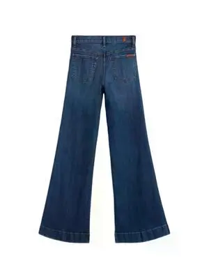 SEVEN Modern Dojo Wide-leg Jeans - Blue