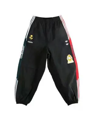 Adidas X Willy Chavarria Logo-patch Side-stripe Track Pants - Black