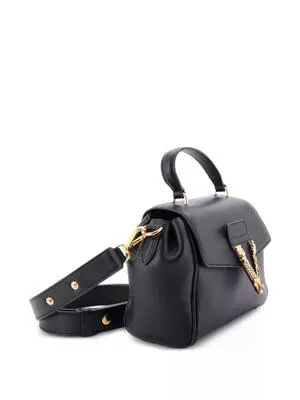Versace Virtus Top Handle Bag Leather Small Shoulder Bag