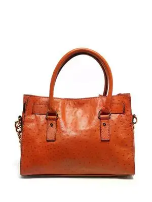 Michael Kors Hamilton Ostrich-effect Tote Bag