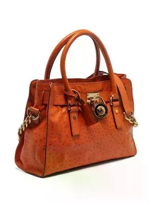 Michael Kors Hamilton Ostrich-effect Tote Bag