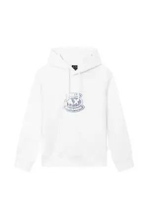 Armani Exchange Logo-print Hoodie - White