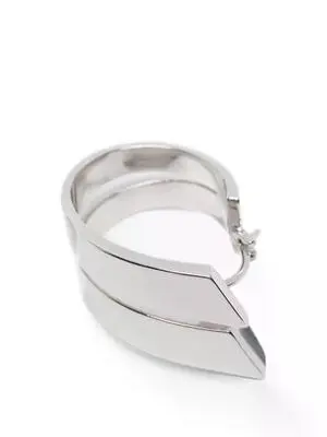 LAG WORLD Tone Sculptural Hoop Earring