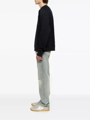 Zadig&Voltaire Crew Neck Sweatshirt With Embroidered Patches